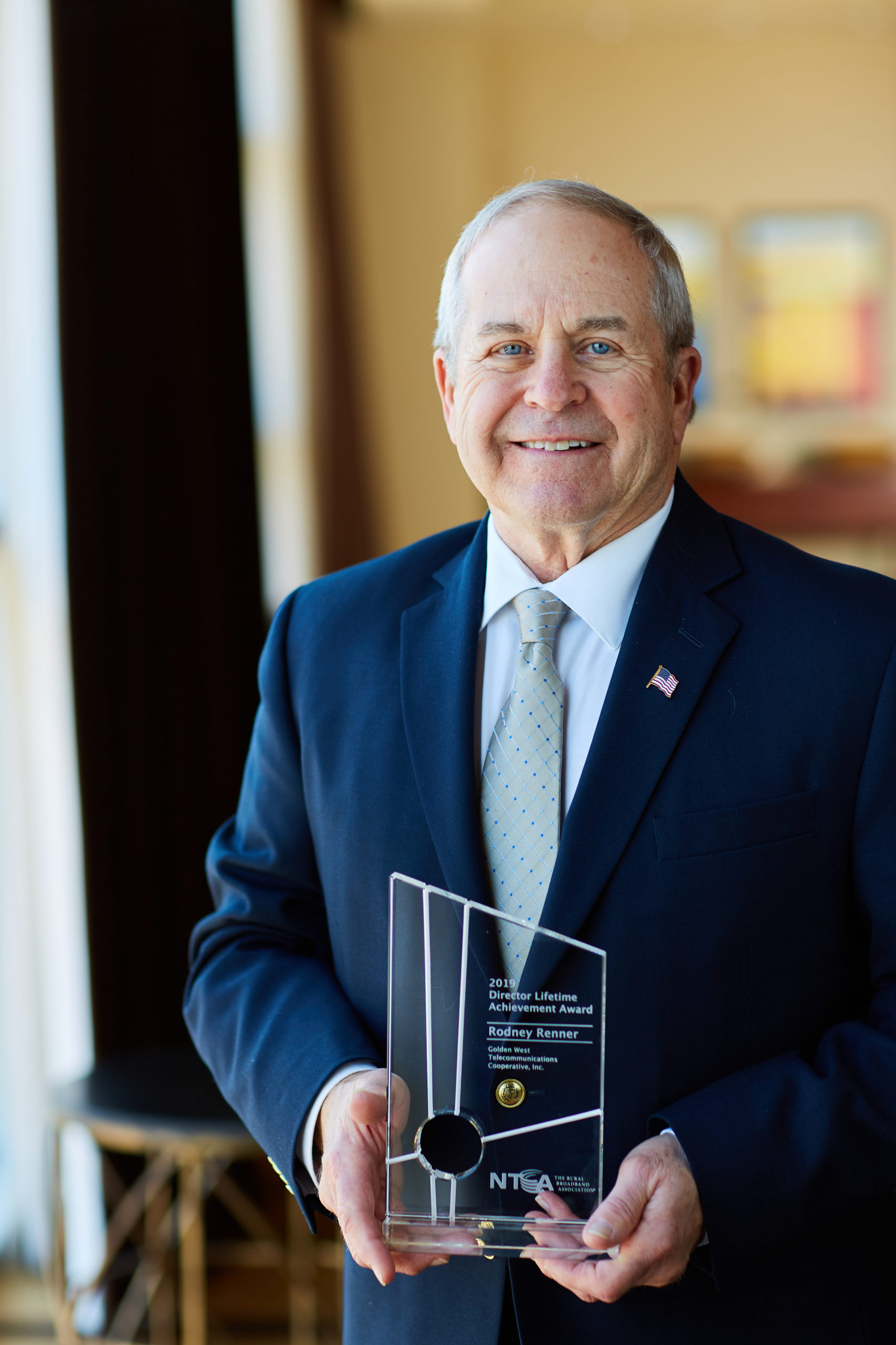 Renner Receives NTCA Director Life Award