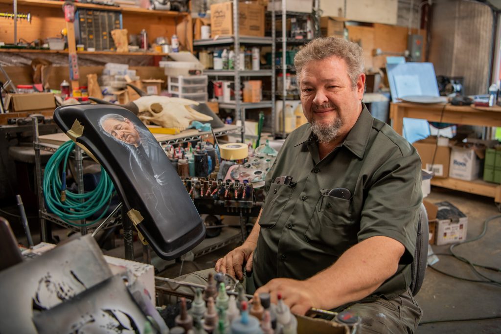 Legendary Airbrush Artist from Menno - Micky Harris | The Exchange